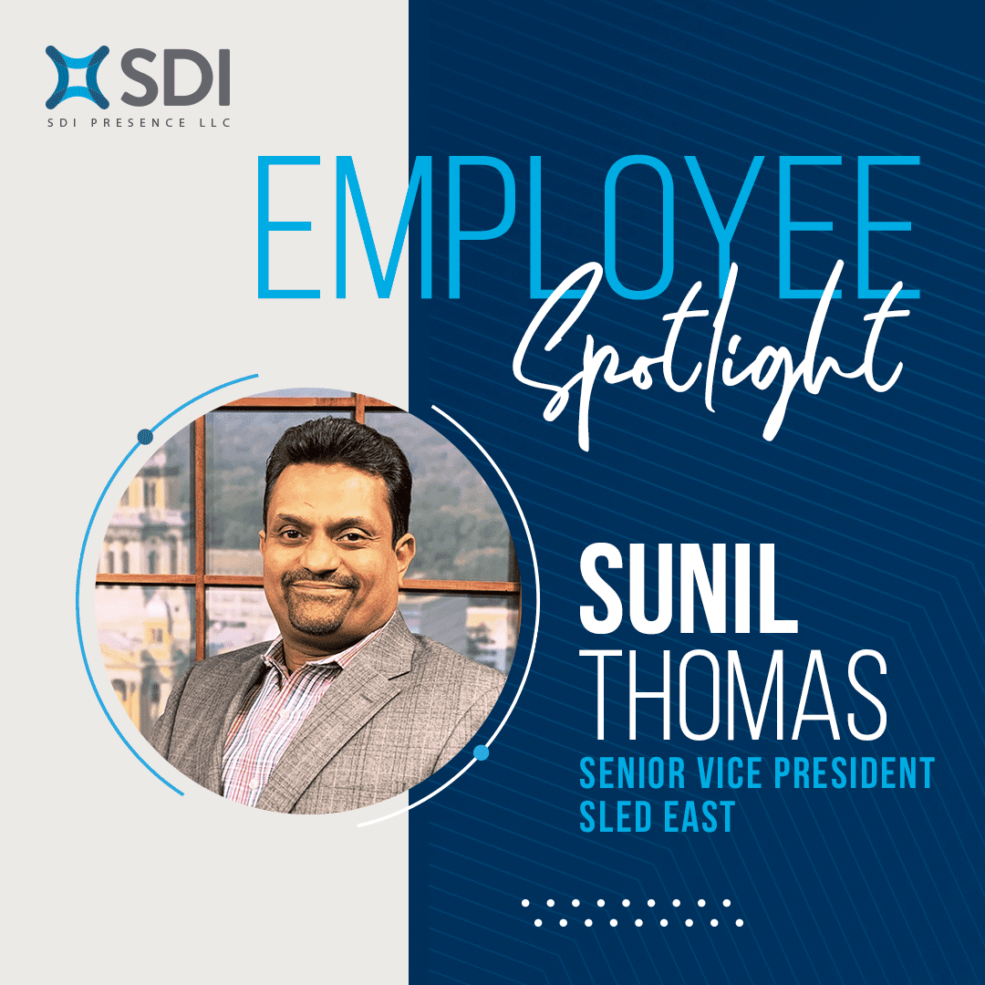 SDI Employee Spotlight – Sunil Thomas - SDI
